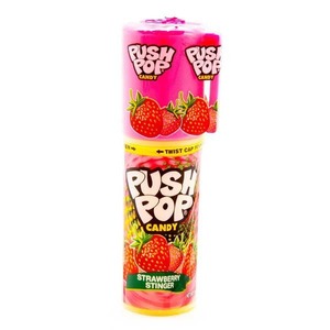 Push Pop Kembang Gula Rasa Stroberi Strawberry Flavour - Cekhalal.id