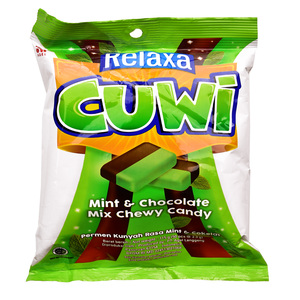 Relaxa Cuwi Permen Kunyah Rasa Mint Dan Cokelat - Cekhalal.id