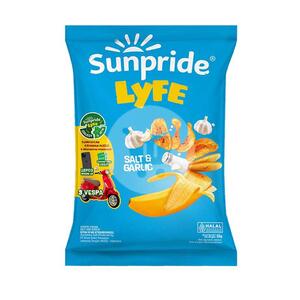 Sunpride Lyfe Keripik Pisang Rasa Bawang Gurih - Cekhalal.id