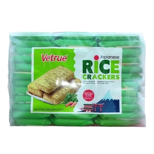 Vetrue Krekers Beras Rasa Sayuran (Rice Cake Vegetable Flavor ...