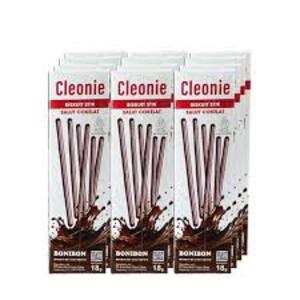 Bonibon Biskuit Stik Salut Cokelat (Cleonie) - Cekhalal.id
