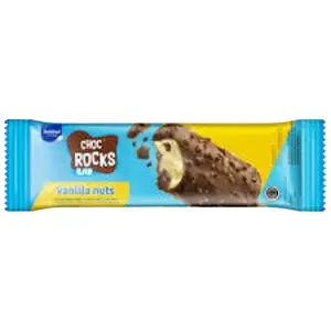 Choc Rocks Es Susu Rasa Vanila Lapis Cokelat Kacang - Cekhalal.id