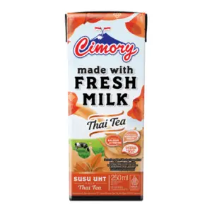 Cimory Susu UHT Rasa Thai Tea - Cekhalal.id