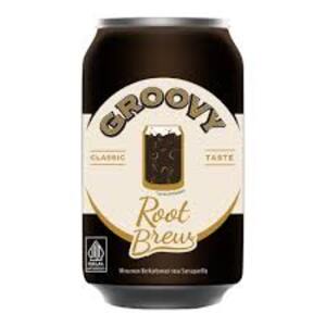 Groovy Minuman Berkarbonasi Rasa Root Beer - Cekhalal.id