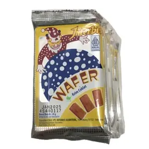 Interbis Wafer Dengan Krim Cokelat - Cekhalal.id