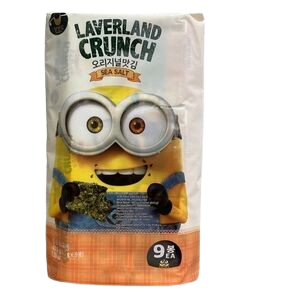 Laverland Crunch Nori Rasa Asin (Sea Salt) - Cekhalal.id