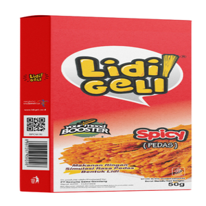 Lidi Geli Rasa Pedas Makanan Ringan-berbahan Dasar Kentang,Umbi ...