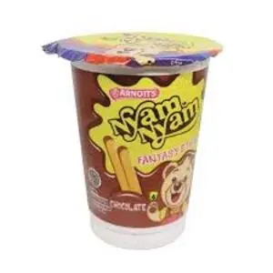 Nyam Nyam Biskuit Stik Colek dengan Krim Coklat Fantasy Stick Choco ...