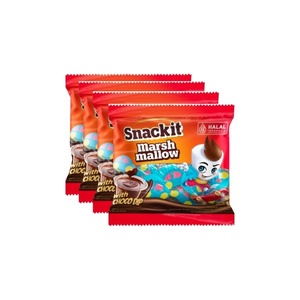 Snackit Marshmallow Colek Pasta Cokelat (Bentuk Mobil) - Cekhalal.id