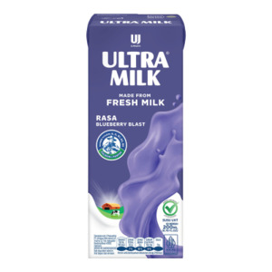 Ultra Milk Susu UHT Rasa Blueberry Blast Apakah Sudah BPOM dan Halal ...