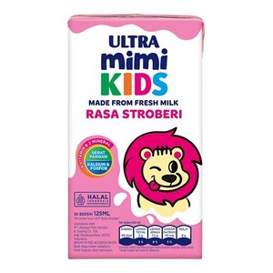 Ultra Mimi Kids - Desain 2 Susu UHT Rasa Stroberi Apakah Sudah BPOM dan ...