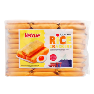 Vetrue Krekers Beras Rasa Kuning Telur Asin (Japanese Rice Cake Salted ...