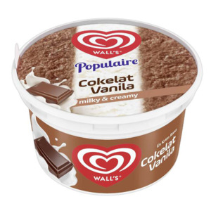 Walls Es Krim Rasa Cokelat Vanila (Populaire Cokelat Vanila) Apakah ...