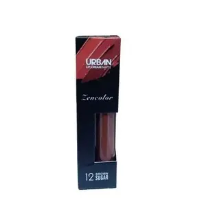 Zencolor Lip Cream Matte- 12 Brown Sugar - Cekhalal.id