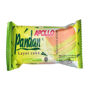 Apollo Bolu Lapis Rasa Pandan (3030) - Cekhalal.id