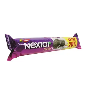 Nabati Nextar Noir Biskuit Sandwich Cokelat Dengan Krim Cokelat ...