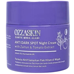 Ozzaskin Cantik Muda Alami Anti Dark Spot Night Cream With Zaitun ...