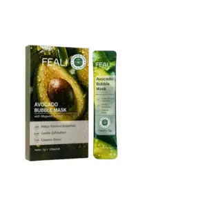 Feali Avocado Bubble Mask - Cekhalal.id